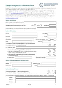 reception-registration-of-interest-form - Greenwith Primary School